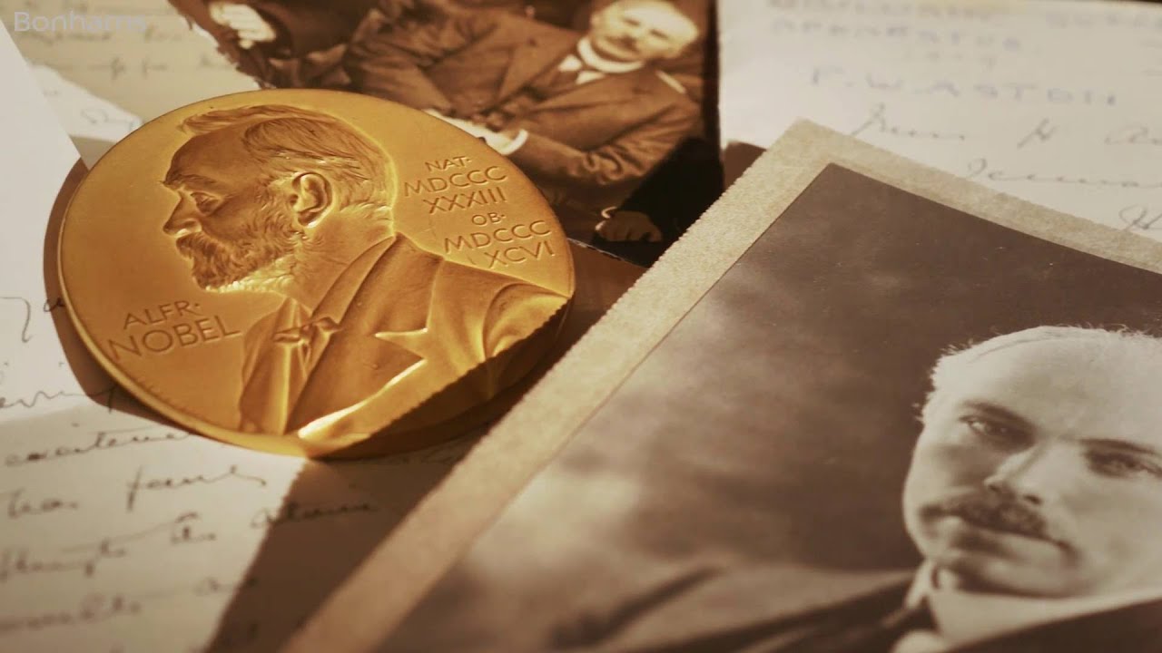 Bonhams offers the Nobel Prize for Chemistry awarded to F.W. Aston in ...