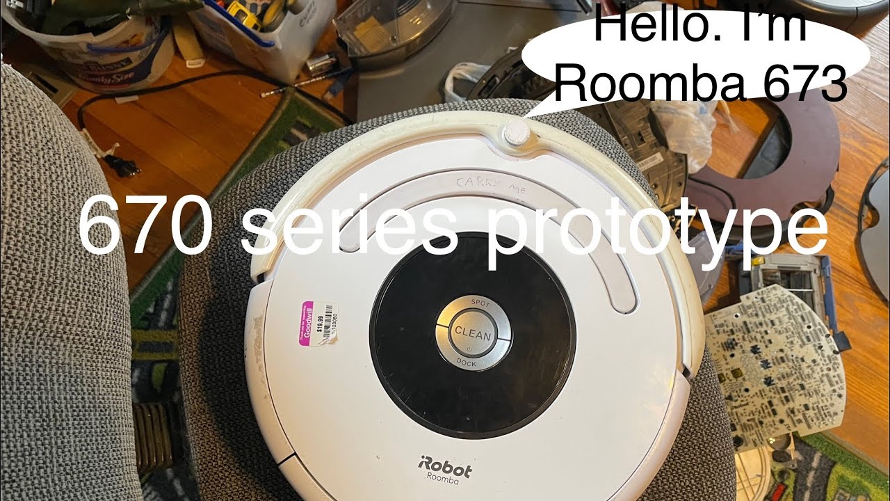 Roomba model. What the 673 would have looked like - YouTube