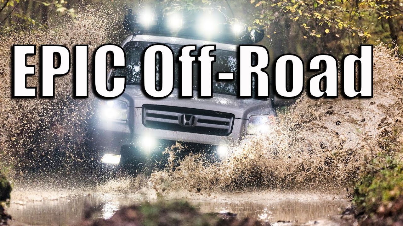 The Best of Honda Pilot Overland: Off-road, mud, sand, water - YouTube