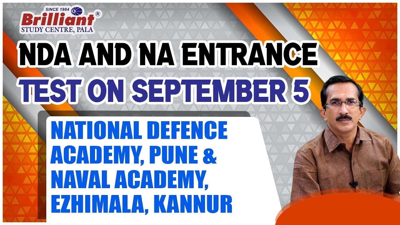 NDA & NA Entrance Test on Sept. 5 | National Defence Academy, Pune ...