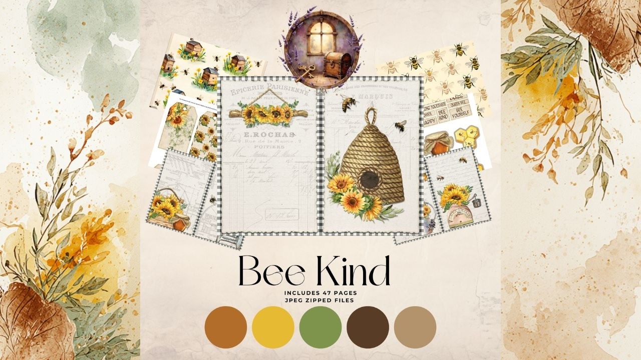 Bee Kind Flip Through - YouTube