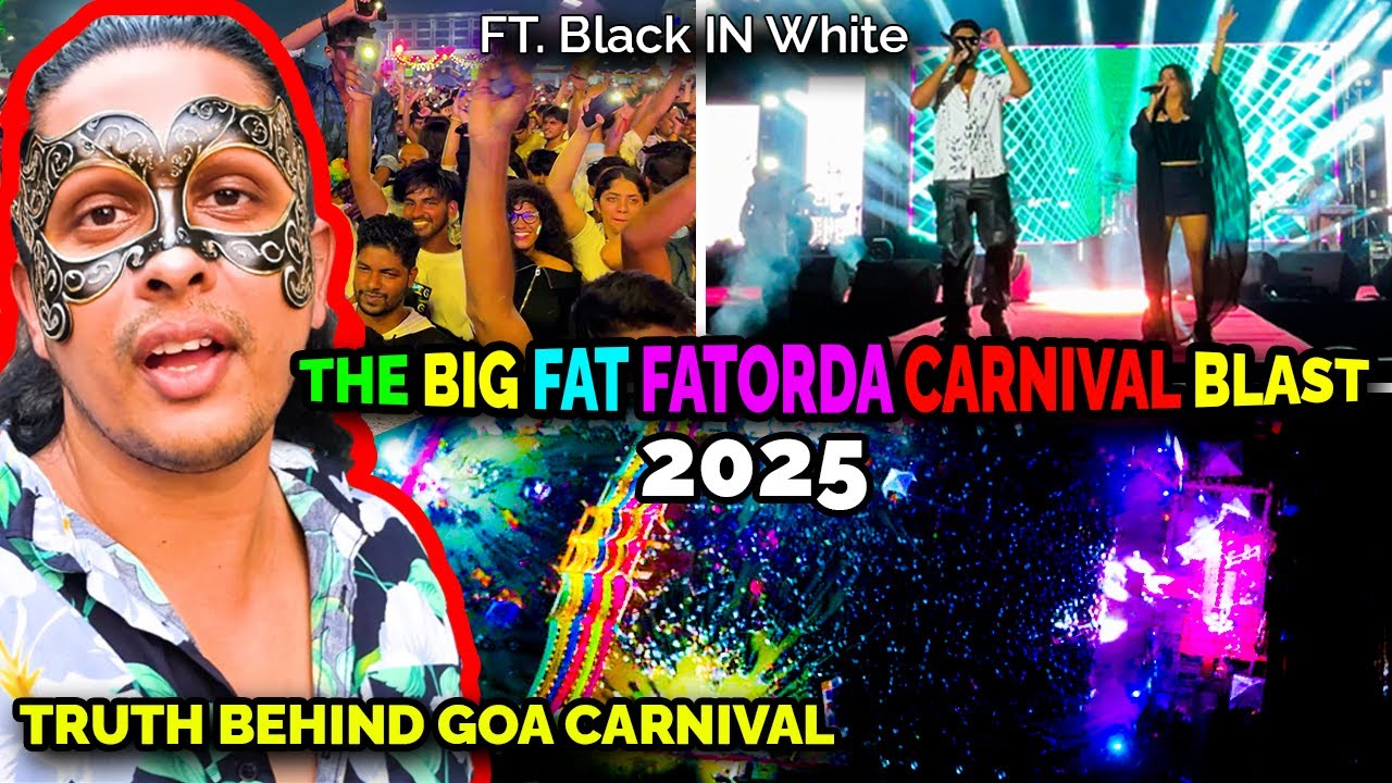 Viva Carnival Goa 2025 – The Big Fat Fatorda Carnival | Band Black in ...