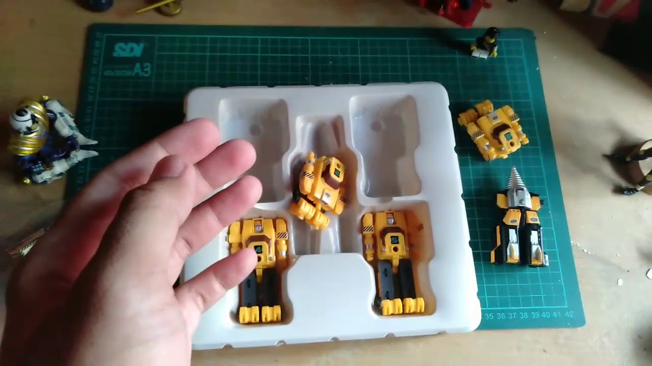 Review MRR Machine Robo Rescue No 03 Drill - YouTube