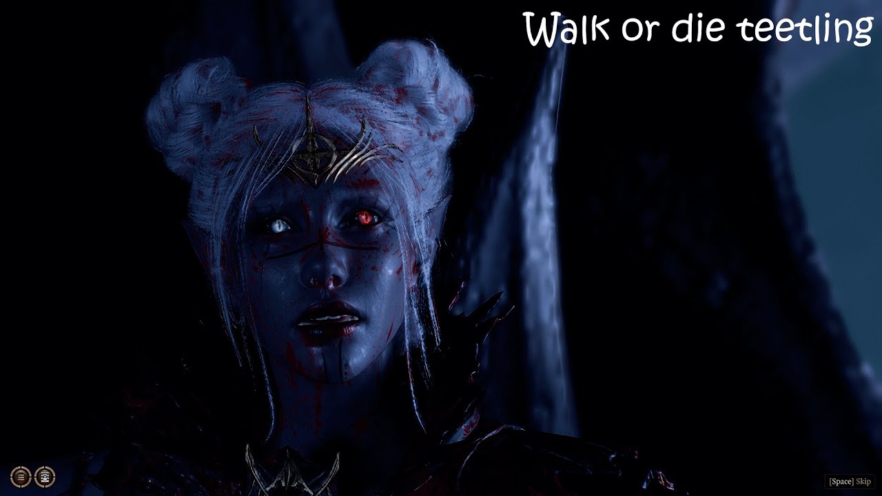 Baldur's Gate 3 - Walk or die [Lolth Drow-Cleric of Lolth] - YouTube