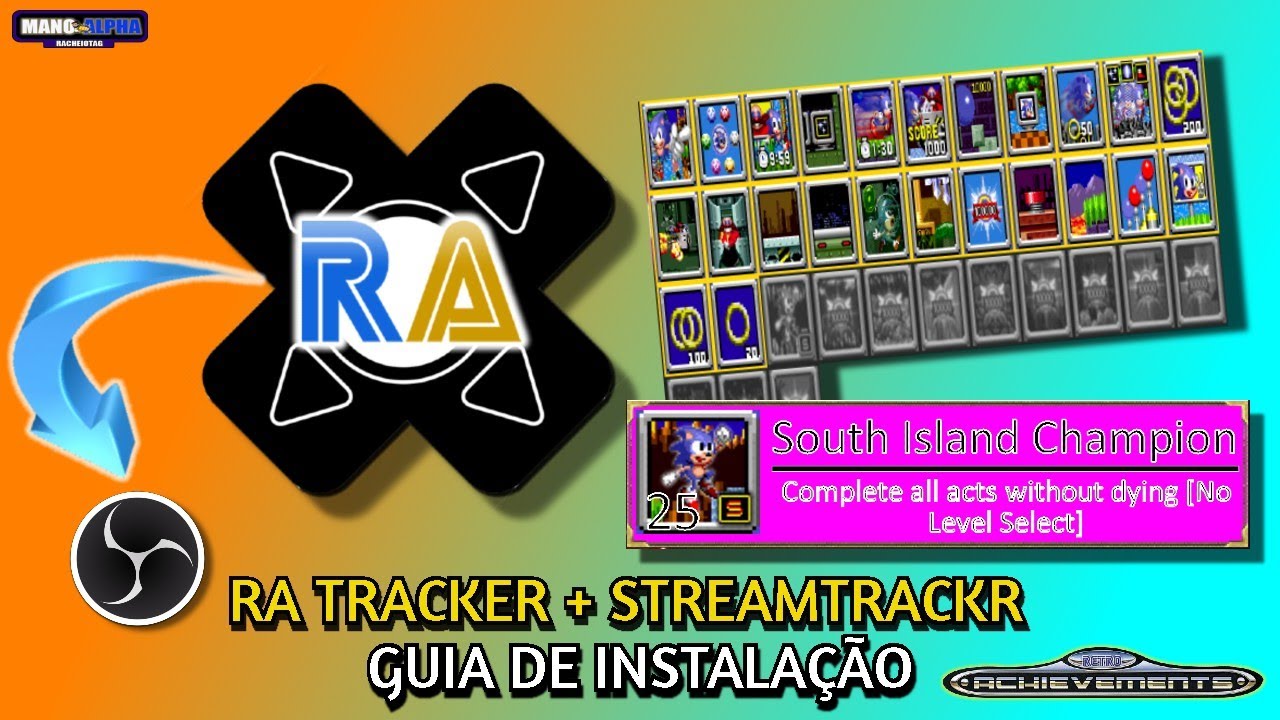 RA Tracker + StreamTrackr: Como Instalar e Mostrar Conquistas Retro no ...