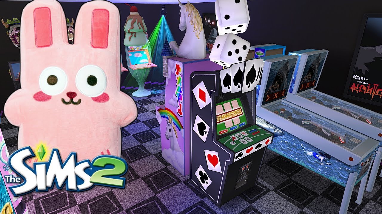 Freezer Bunny Arcade🕹️| The Sims 2: Speed Build - YouTube