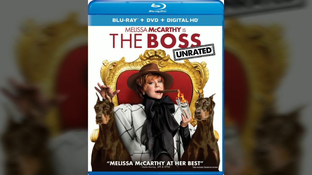 The Boss (2016) Blu-Ray DVD Unboxing - YouTube