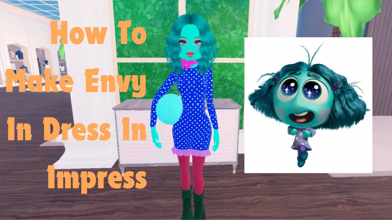 How To Make Envy In Dress To Impress - YouTube
