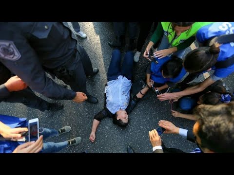 19 Oktyabr icazəsiz Mitinq