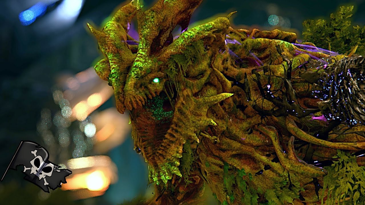 Forest Titan Cinematic Boss Fight - Ark Survival Evolved - YouTube