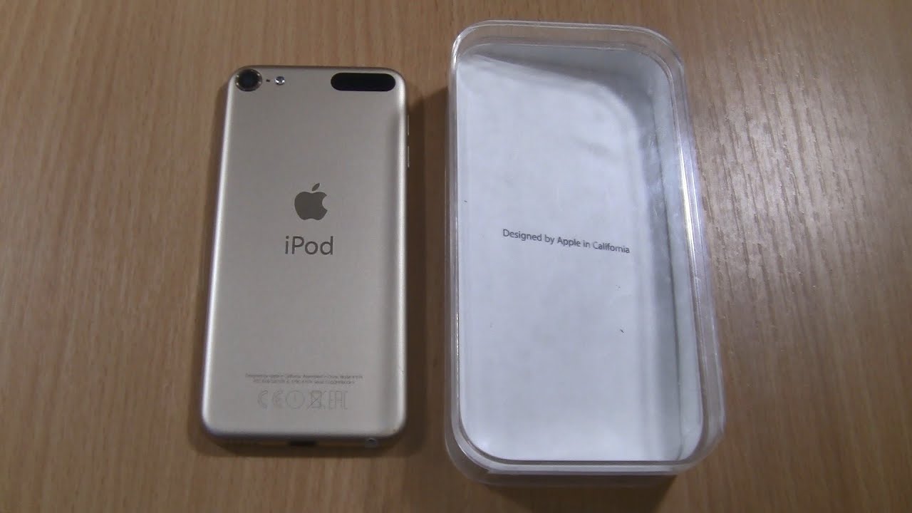 iPod touch 6 Gold (6th generation) mini review & bootanimation in 2021 ...