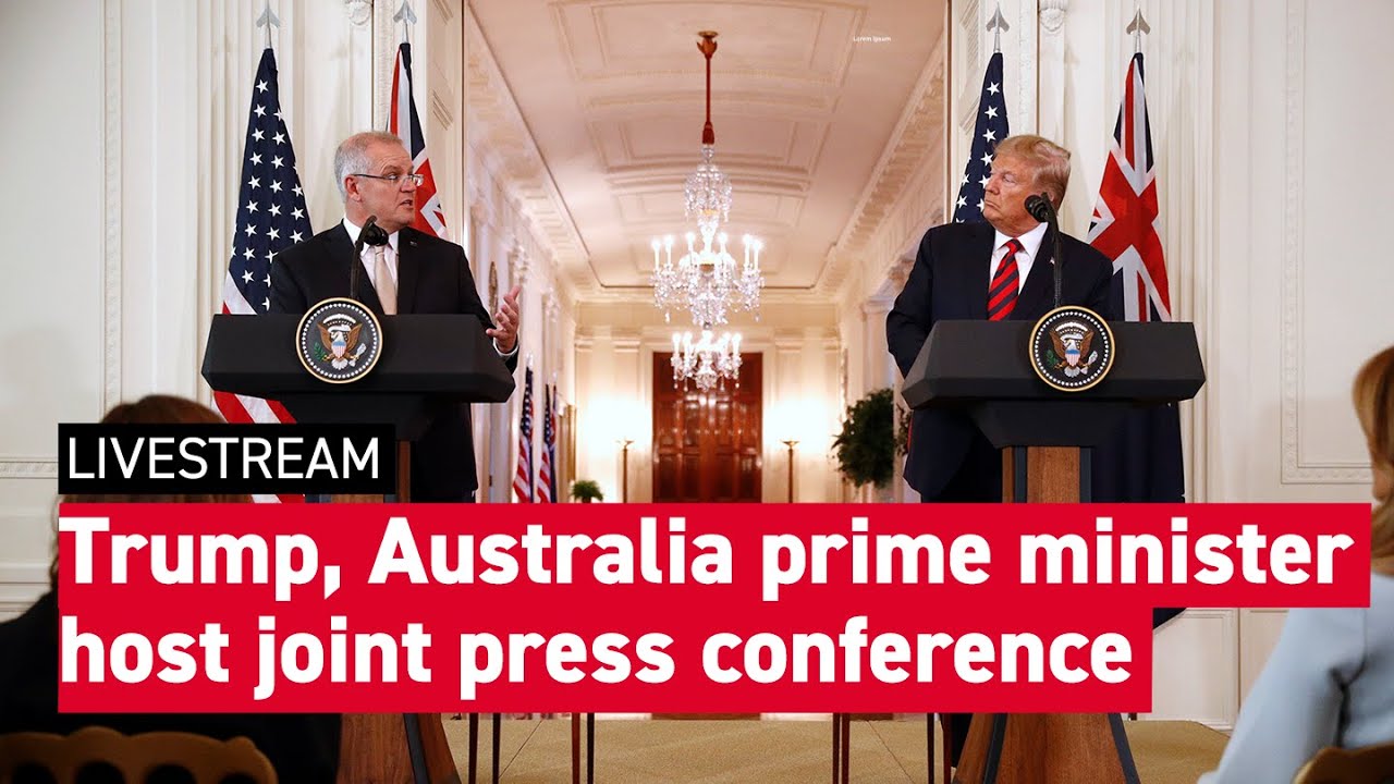 WATCH LIVE: Trump hosts press conference with Australian prime minister ...