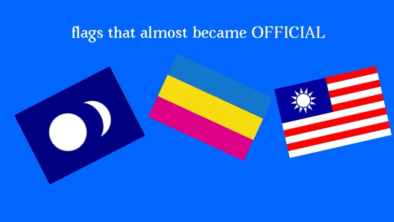 Flags of countries that almost became official - YouTube