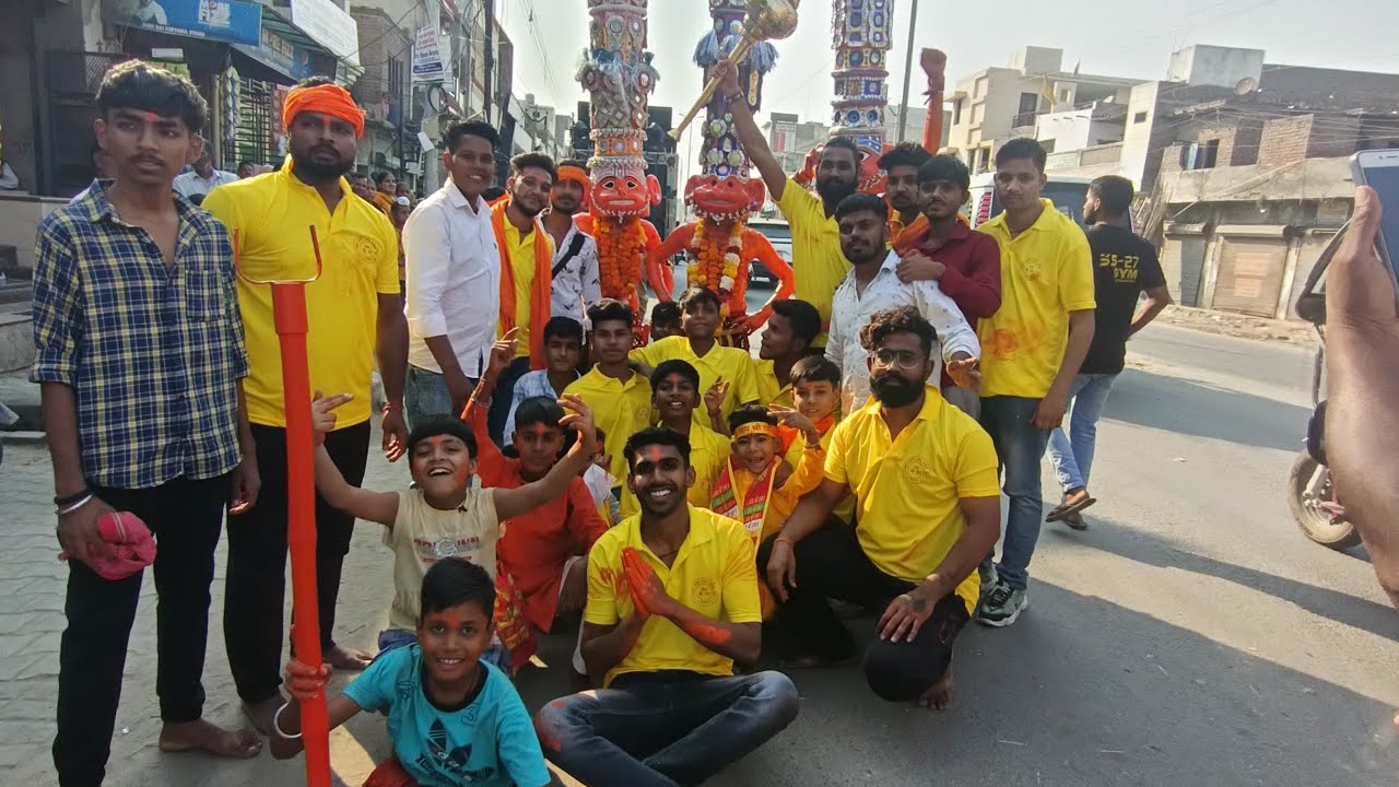 Panipat hanuman swaroop|panipat dussehra 2023 - YouTube