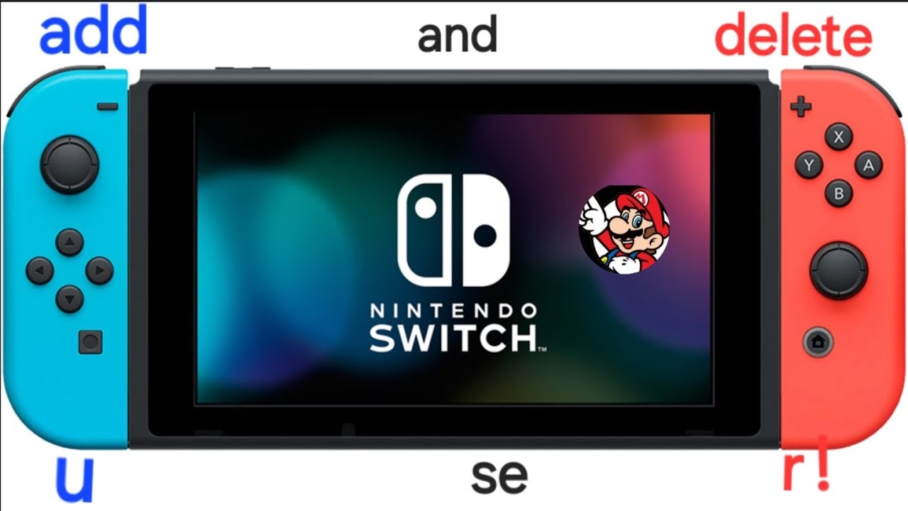 how to add and delete users on nintendo switch! - YouTube