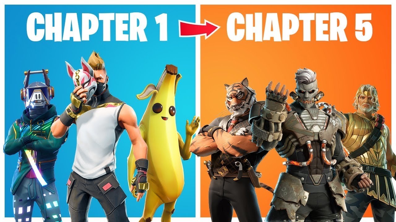 Best Battle Pass Skins of Fortnite from Each Season!!! (Final Part ...