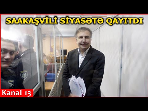 Saakaşvilinin HƏBSXANADAN İSMARICI: \