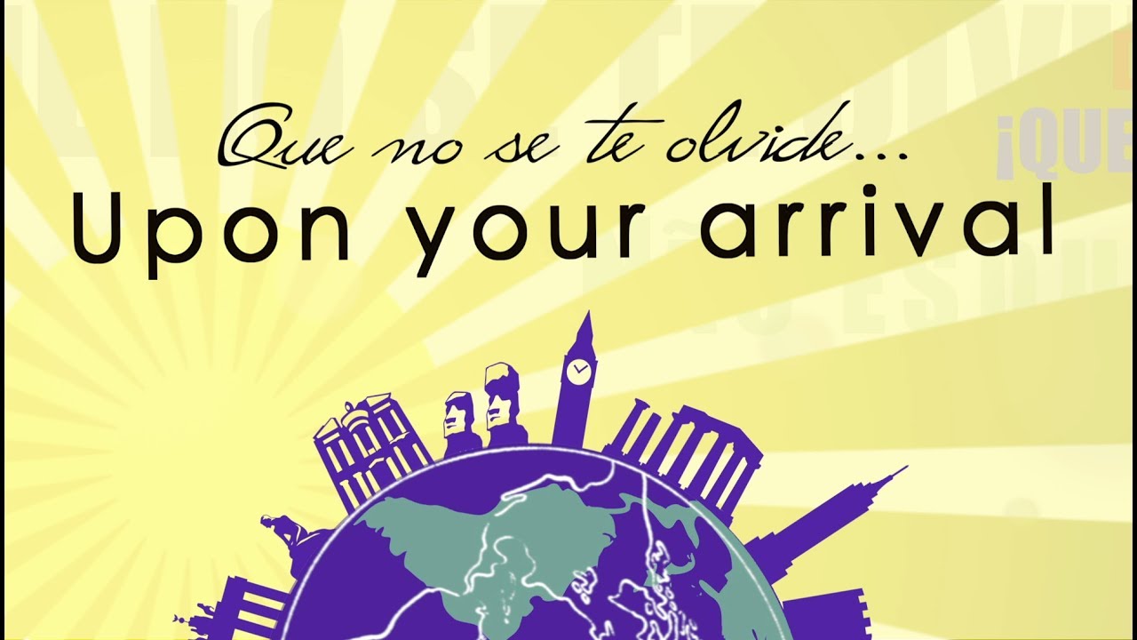 Upon your arrival - International Center of the University of Seville ...