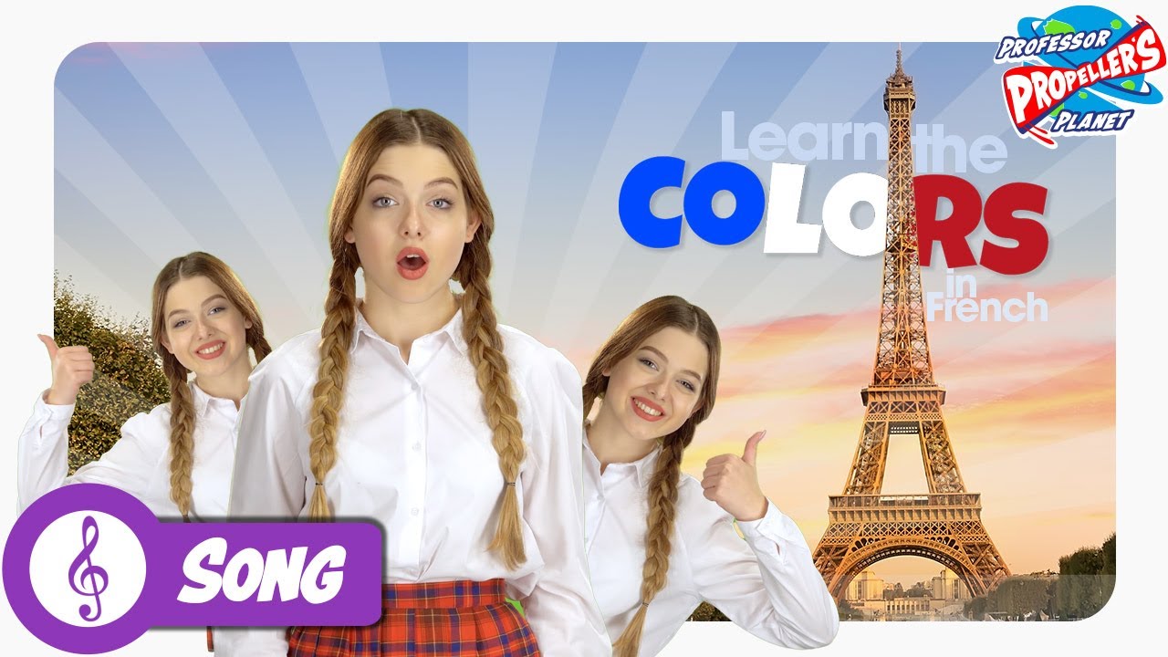 Learn the Colors in French - Song - YouTube