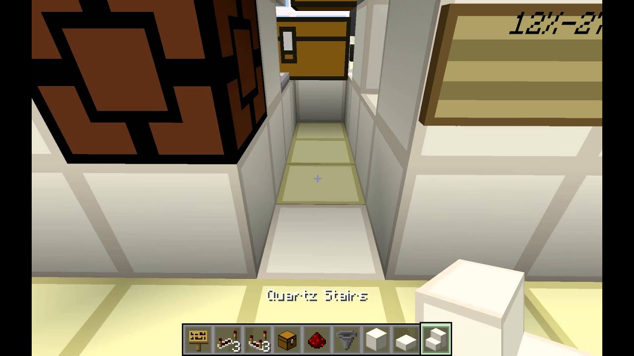 Minecraft 1.5 Storage Silo [Chest Status Indicator] With Output - YouTube