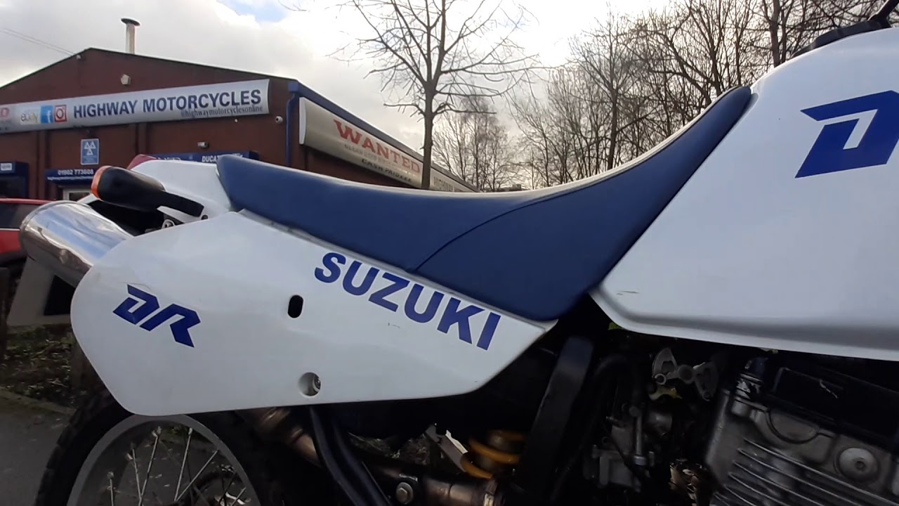 FOR SALE - Walk Around 1995 Suzuki DR 250 Dual Sport - YouTube