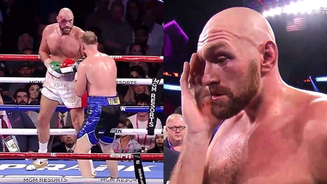 FURY SURVIVES HORRIFIC CUT TO GET PAST WALLIN! | WILL TYSON FURY BECOME ...