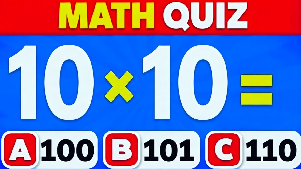 Can You Master These Multiplication Tables? ️🧠 | Tables 10–12 Challenge ...
