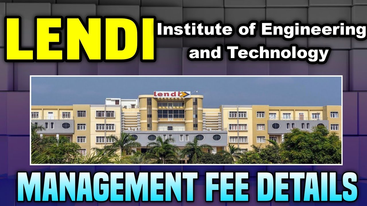 Lendi Engineering college Management Fee | APEAMCET Spot Admissions ...