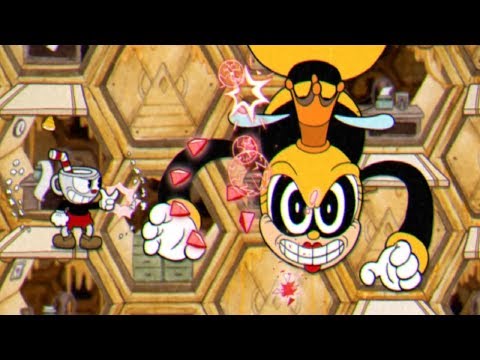 Cuphead: Rumor Honeybottoms Boss Fight #11