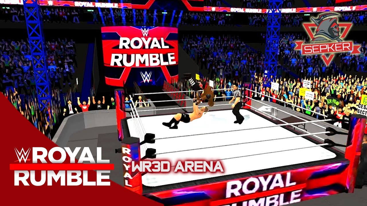 ROYAL RUMBLE 2022 WR3D ARENA BY SEPKER | WR3D REALISTIC ARENA | # ...