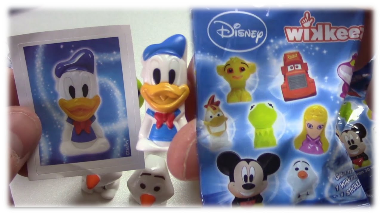 WIKKEEZ UNBOXING | DISNEY SAMMELFIGUREN | DANKE LUCA! - YouTube