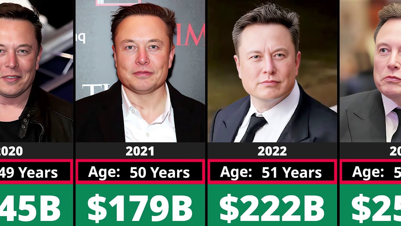Networth Evolution Of Elon Musk - YouTube