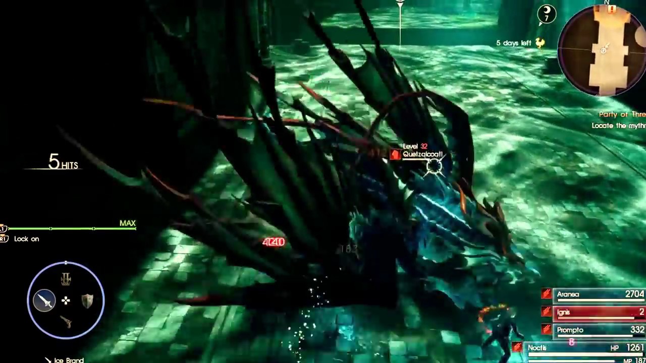 FINAL FANTASY XV Boss - YouTube