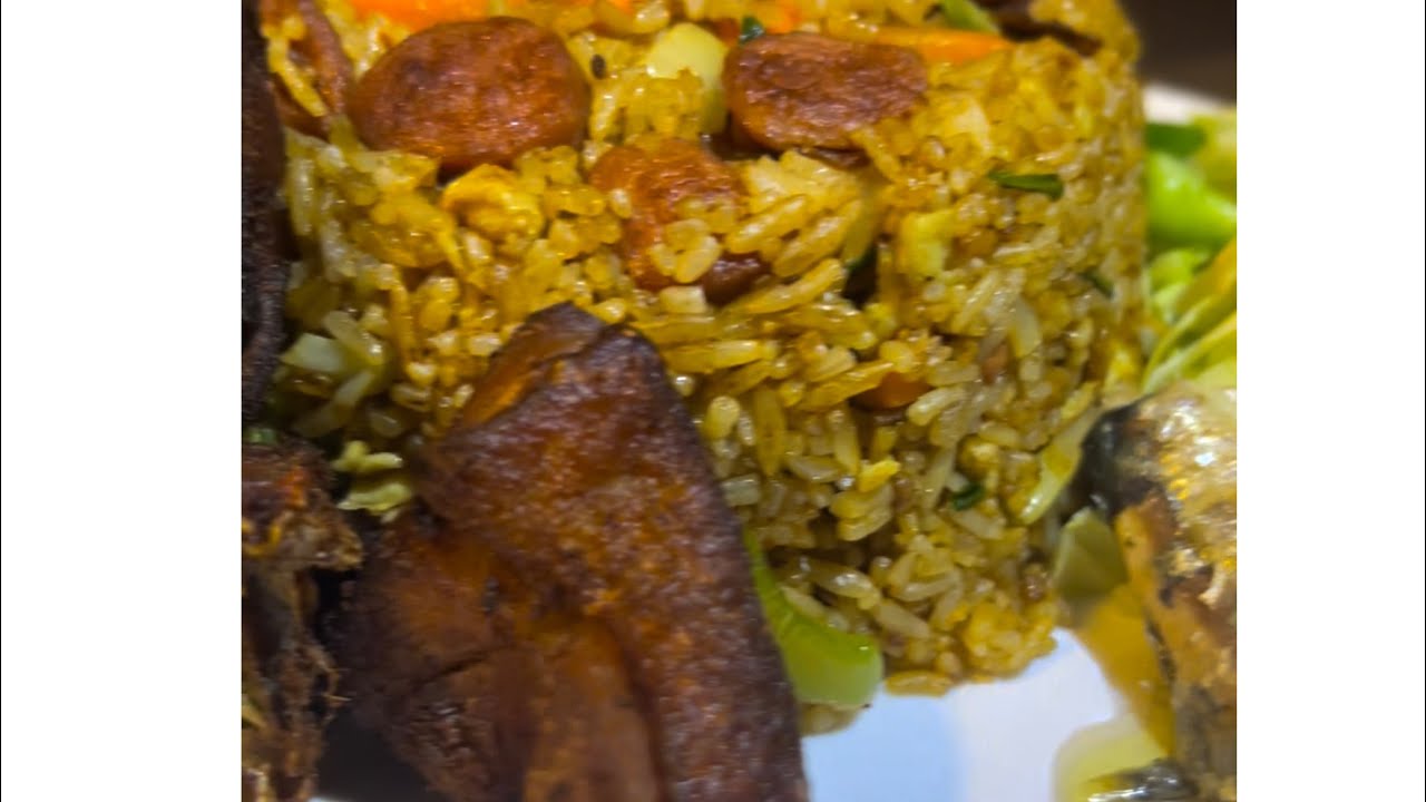 CHRISTMAS //FRIED RICE 🍚//FOR MY 10 CLIENTS. Let’s make a delicious no ...