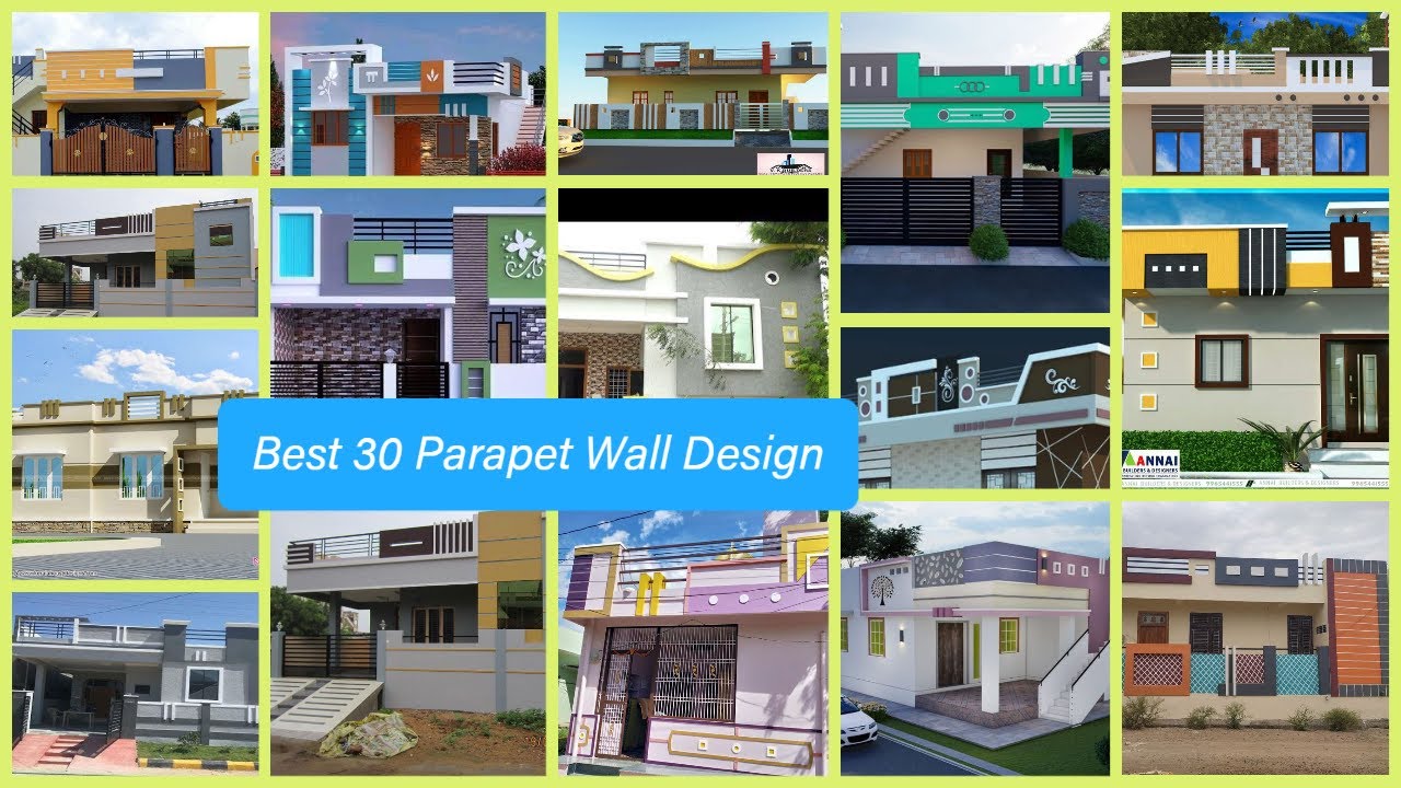 Indian Modern Houses Parapet Designs Kerala Home Design KHD On X: