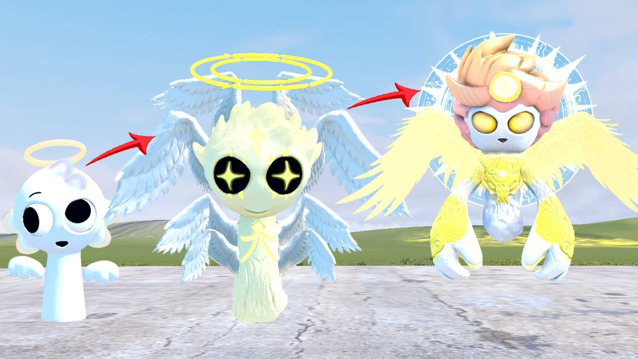 NEW ANGEL SPRUNKI INCREDIBOX EVOLUTION in Garry's Mod - YouTube