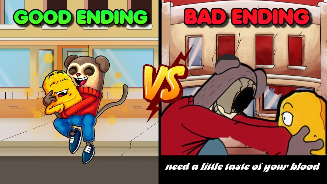 Friday Night Funkin' - Twiddlefinger Endings - Side By Side Comparison ...