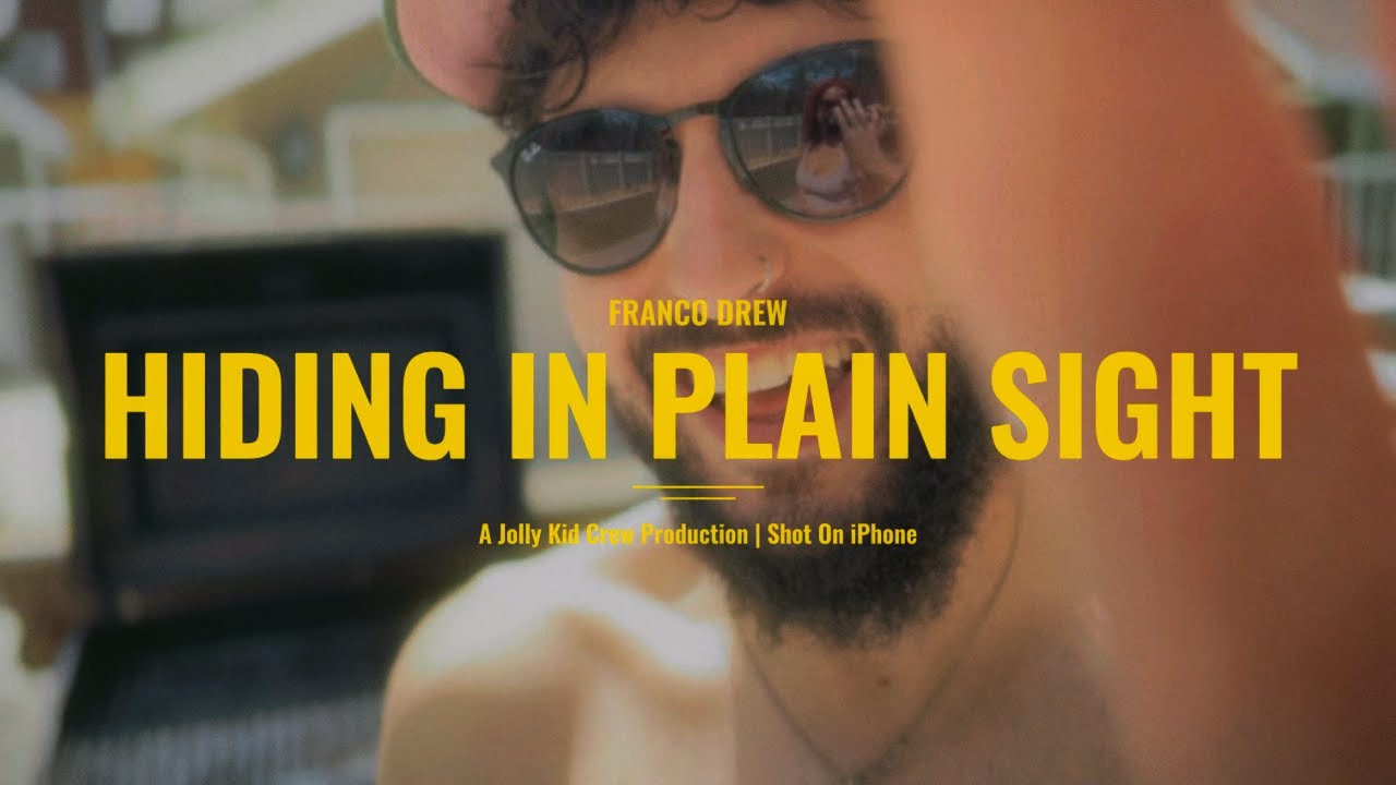 Franco Drew - Hiding In Plain Sight (Official Visualizer) | Shot On iPhone - YouTube