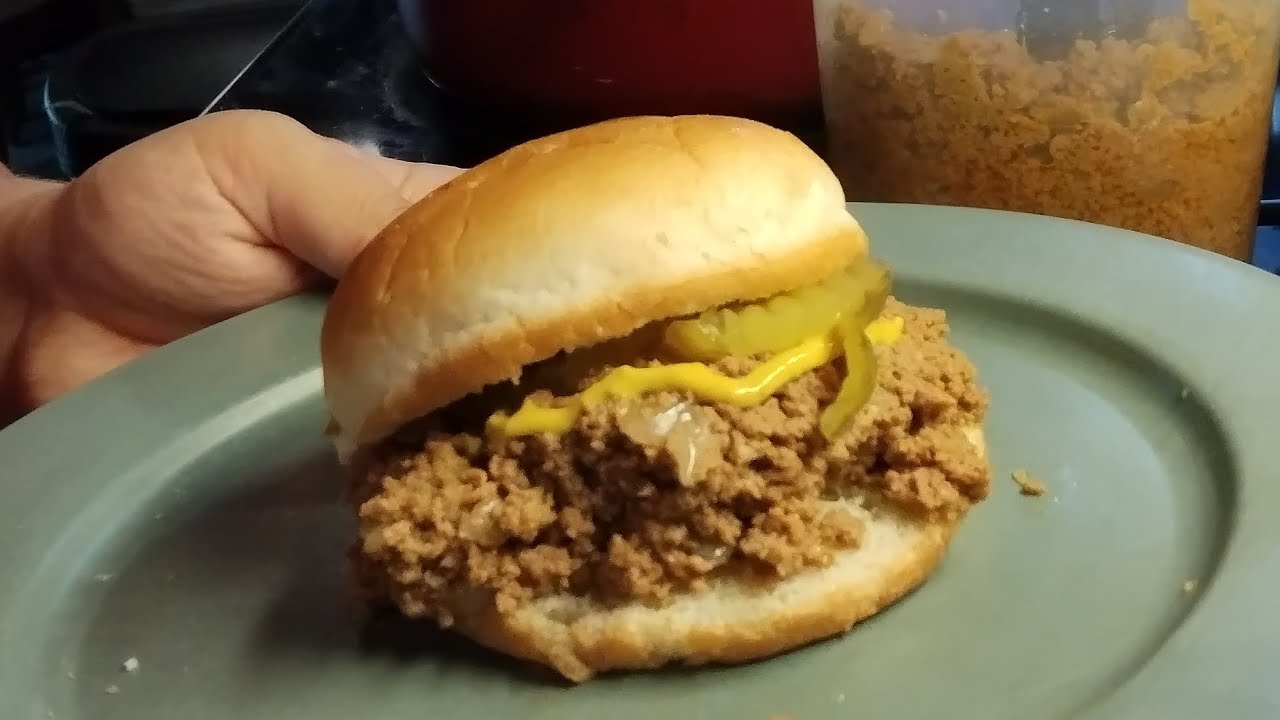 Tastee (aka Loose Meat) Sandwich - YouTube