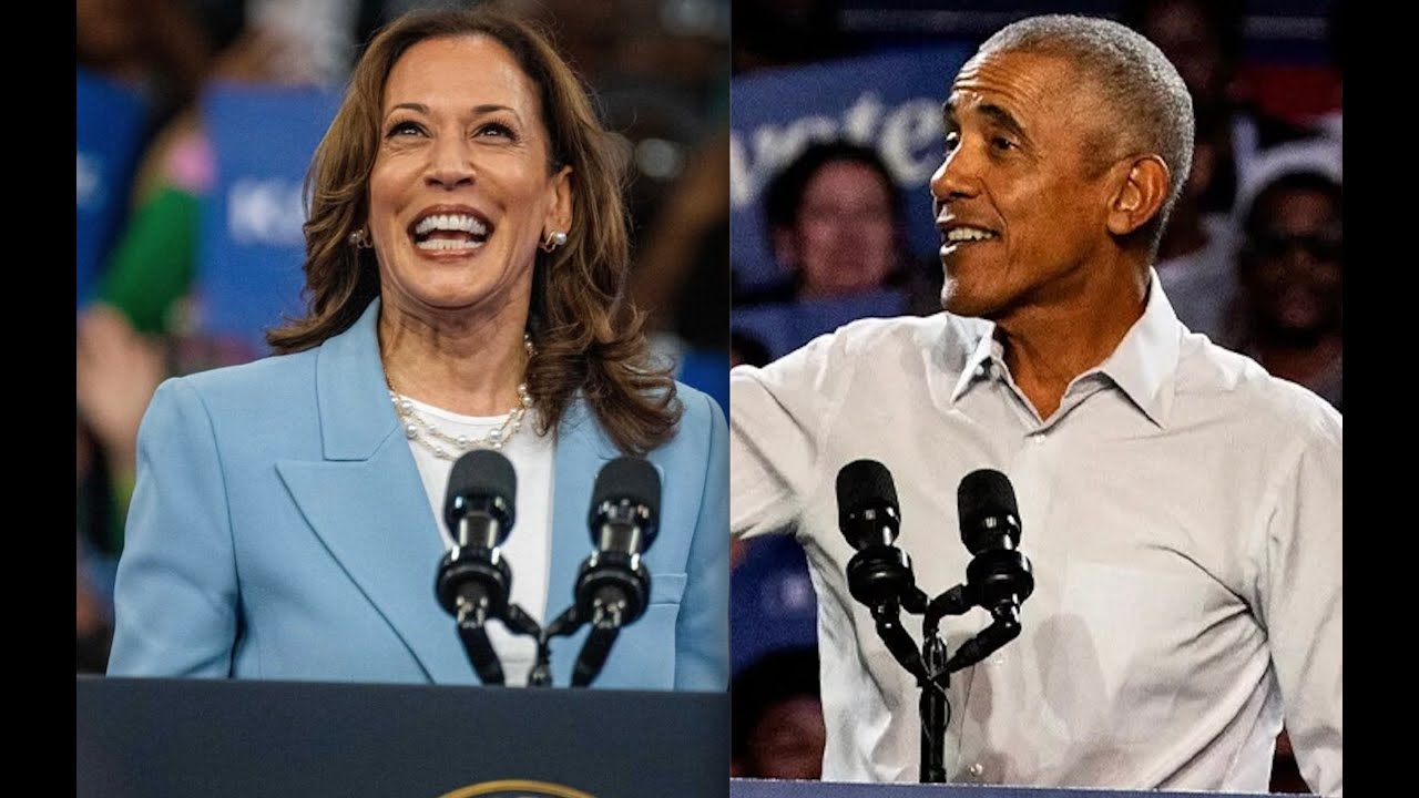 LIVE: Obama, Springsteen & Kamala Harris hold first JOINT rally in ...