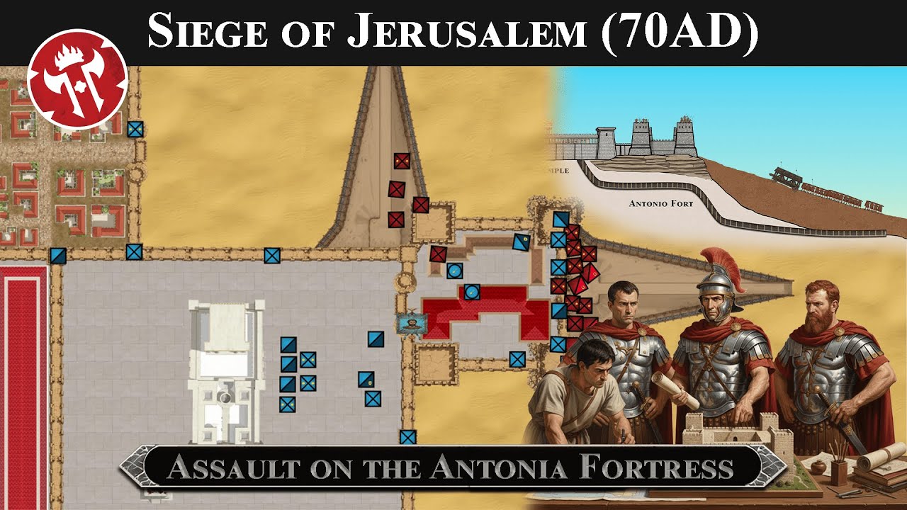 Siege of Jerusalem (70 AD)- Jerusalem's Last Stand (Part 3/4) | The ...