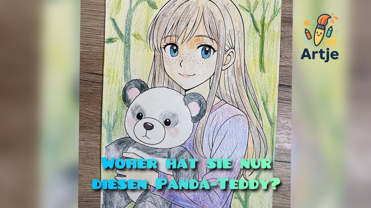 Meerjungfrauen zeichnen Schritt für Schritt