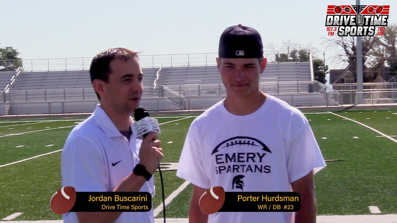 Emery High School football player Porter Hurdsman talks youth camp ...