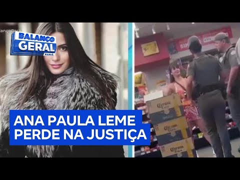 Ex-paniquete Ana Paula Leme é condenada a pagar R$ 10 mil por ofensas a atendente