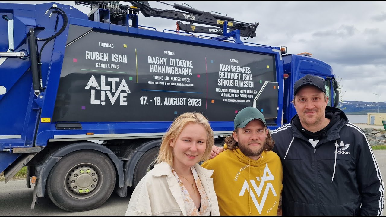 Vefas Retur med program for Alta live - YouTube