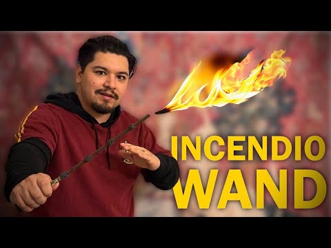 I Tried a Harry Potter Wand that Shoots FIRE!🔥| Lumitero
