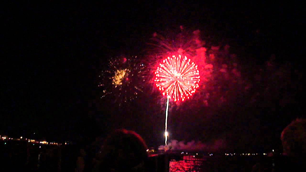 #3 Fireworks over the bay July 4, 2012 - YouTube