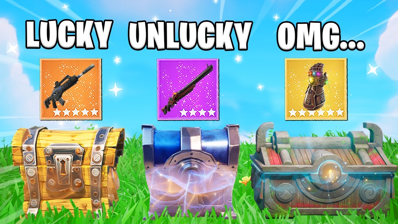 The ONE *RANDOM* CHEST Challenge in Fortnite - YouTube