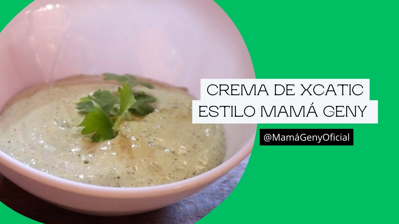 DELICIOSA CREMA DE XCATIC EN MENOS DE 3 MINUTOS 🌶️ - YouTube