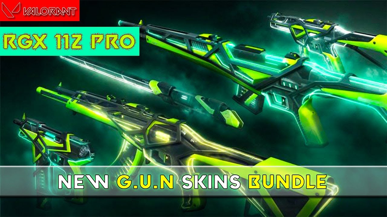 VALORANT | NEW RGX SKIN BUNDLE - New Skin, Meele, Finisher & Sound ...